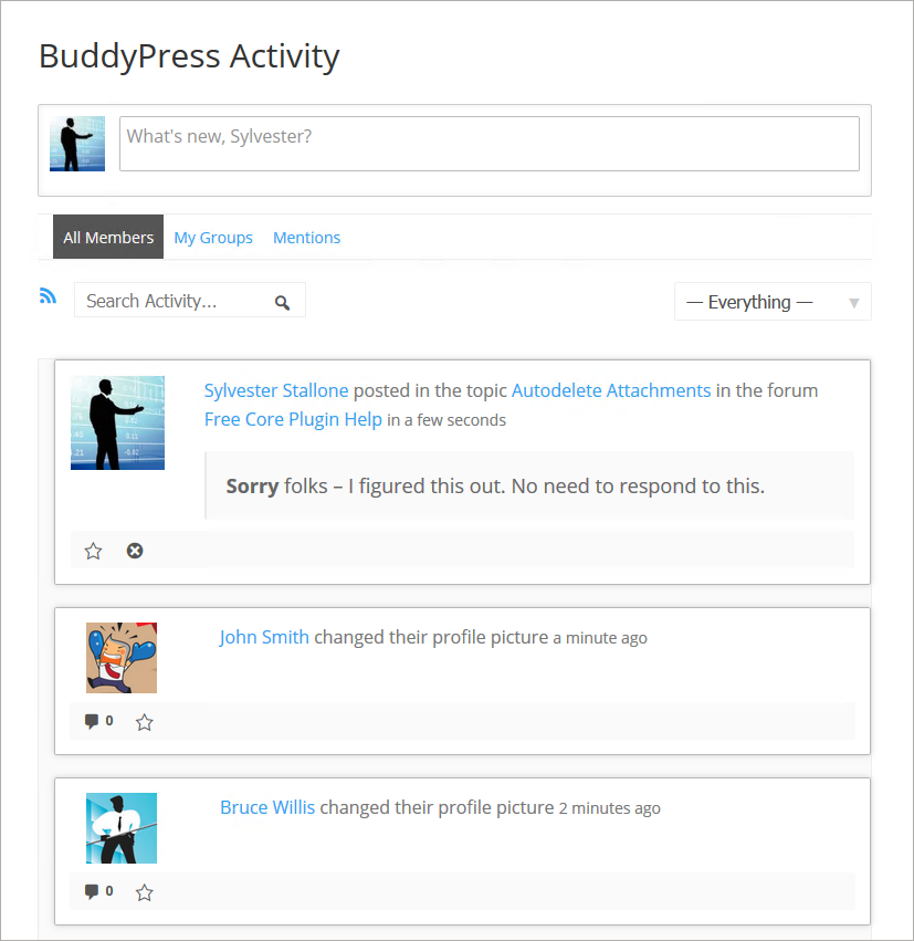 BuddyPress Integration – Simple:Press